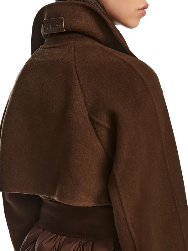 Rudsak Zoe Quilted Double-breasted Trench Coat