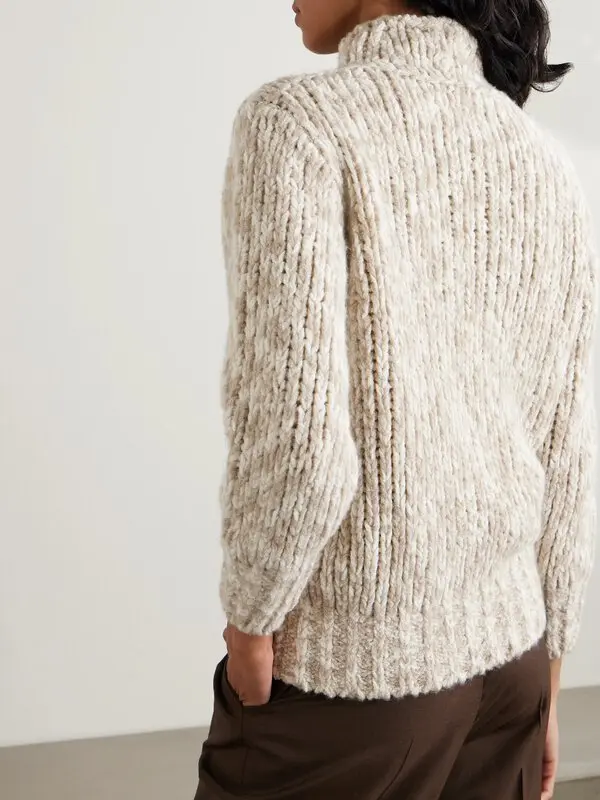 Loro Piana Cashmere And Silk-blend Sweater