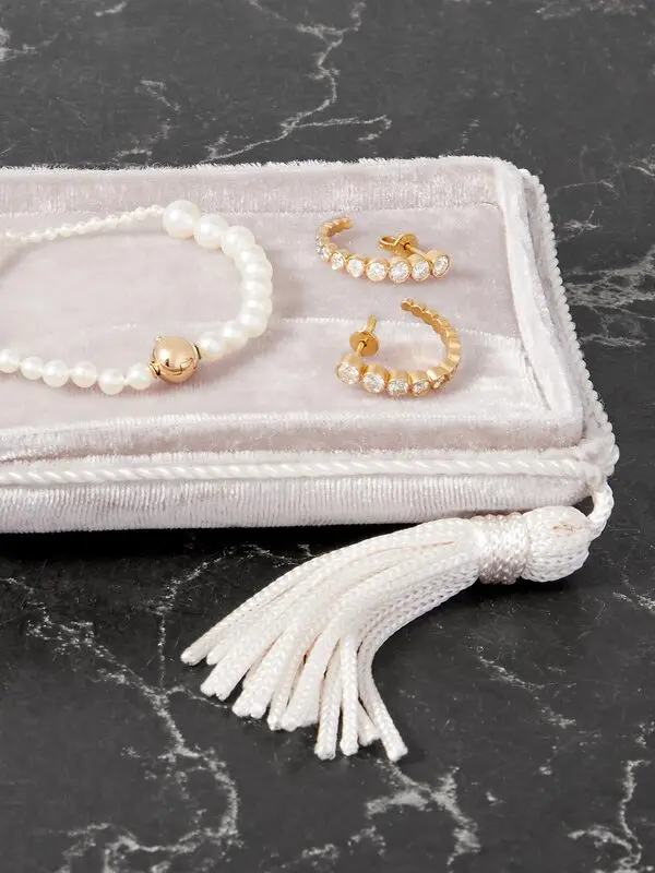 Sophie Bille Brahe Velvet Jewelry Box