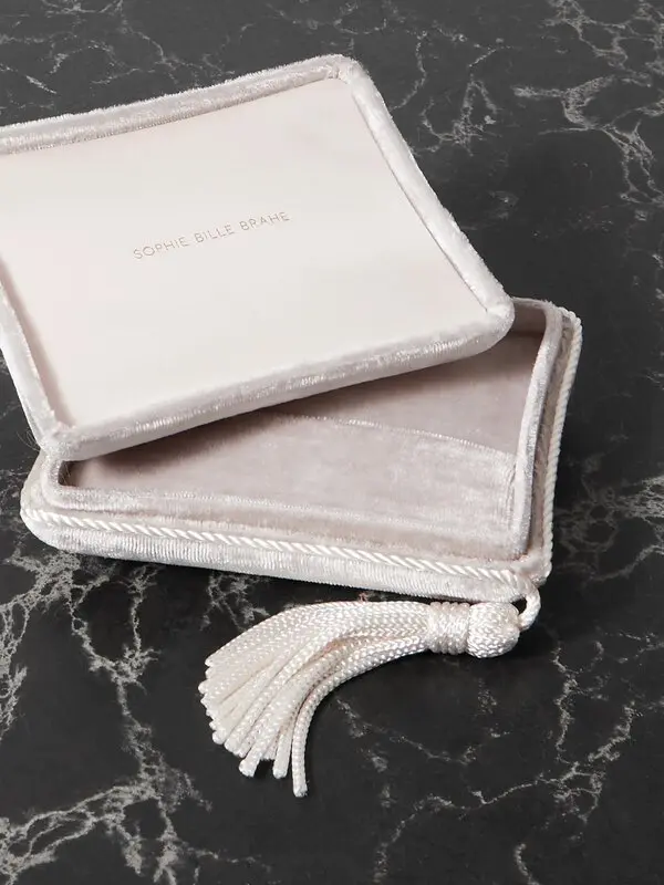 Sophie Bille Brahe Velvet Jewelry Box