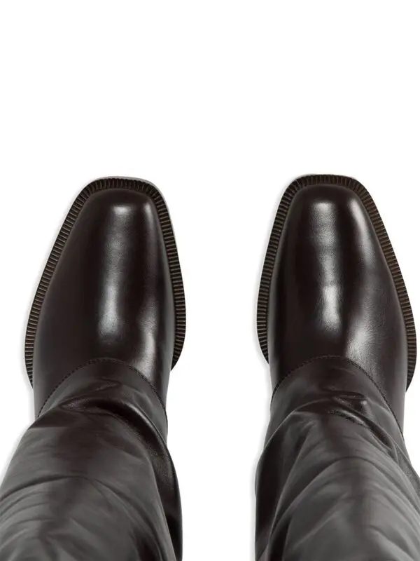 Fendi 55mm Leather Boots