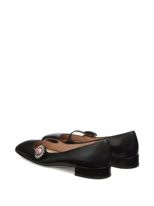 Valentino Garavani Mary-jane Ballet Flats - Black