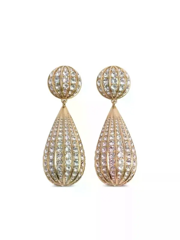 Valentino Garavani Poetique Des Gouttes Earrings - Gold