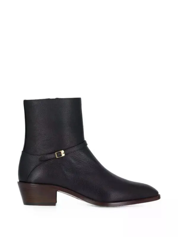 Valentino Garavani Pat Ankle Boots - Black