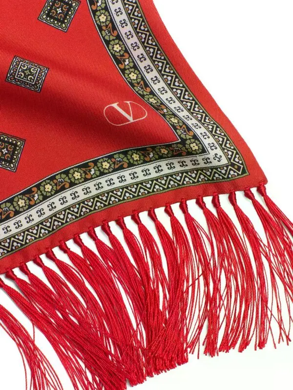 Valentino Garavani Chamber Silk Scarf