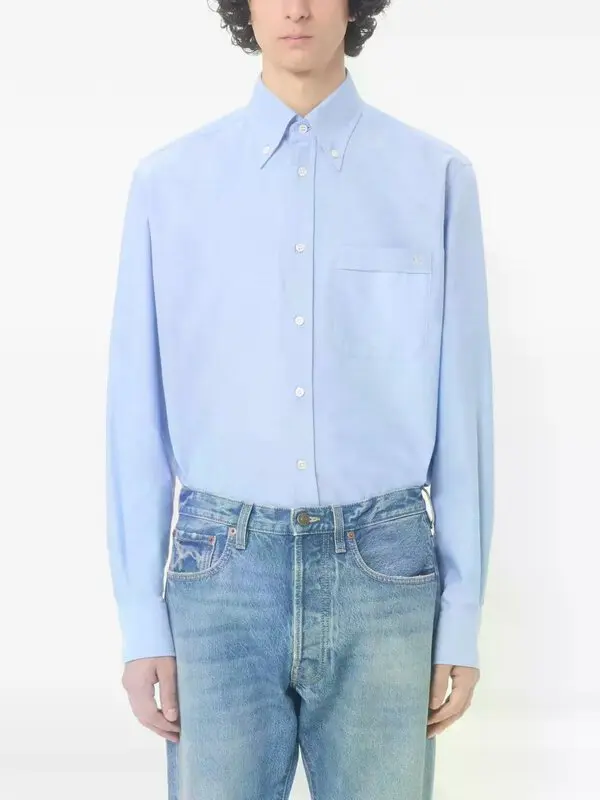 Valentino Garavani Cotton Shirt - Blue