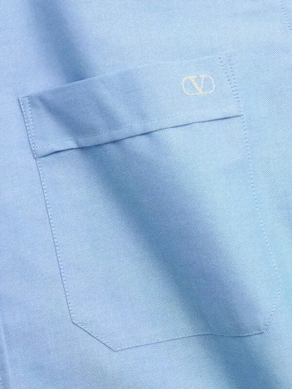Valentino Garavani Cotton Shirt - Blue