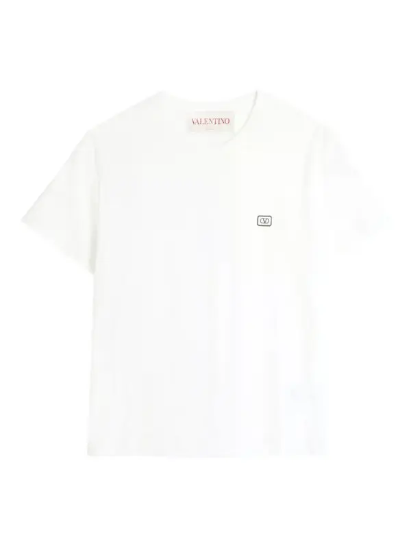 Valentino Garavani Vlogo-patch T-shirt - White