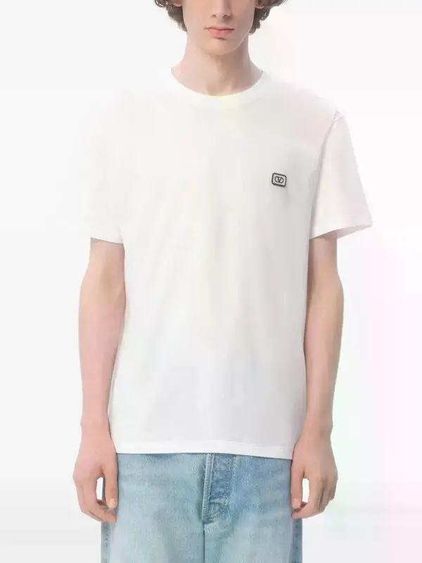 Valentino Garavani Vlogo-patch T-shirt - White