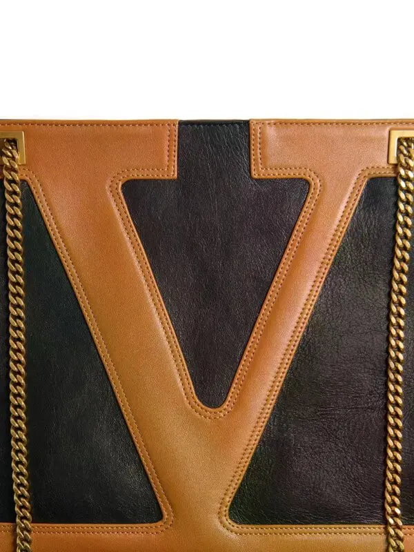 Valentino Garavani Viva Superstar Medium Shopping Bag - Black