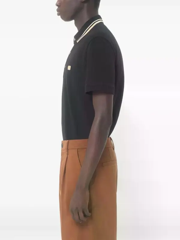 Valentino Garavani Vlogo Signature Polo Shirt - Black