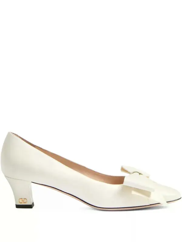 Valentino Garavani Bow Detail Pumps - Neutrals