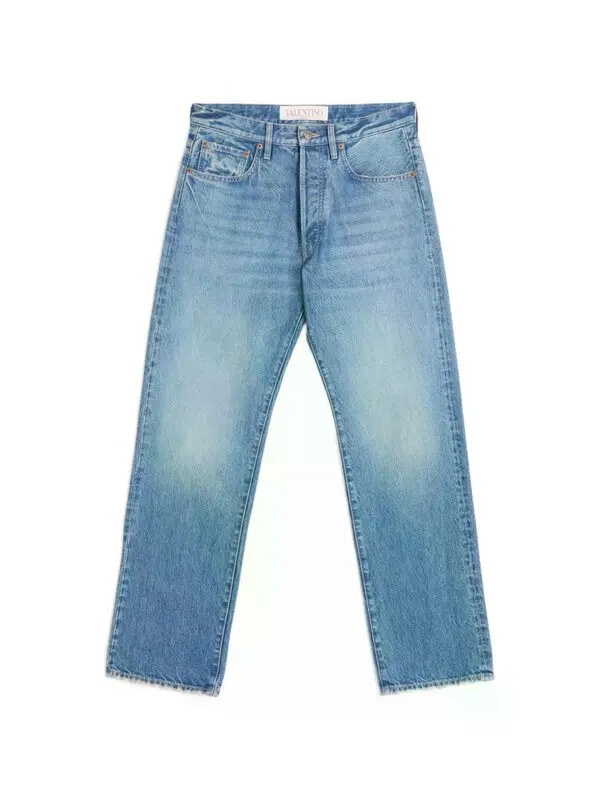 Valentino Garavani Logo-patch Jeans