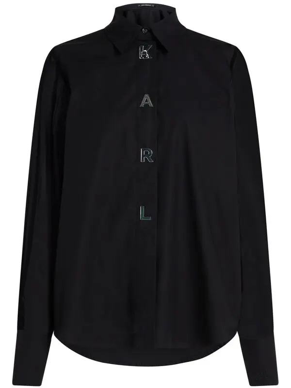 Karl Lagerfeld Signature Letter Shirt