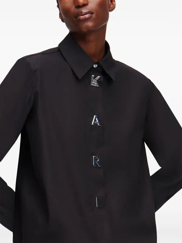 Karl Lagerfeld Signature Letter Shirt