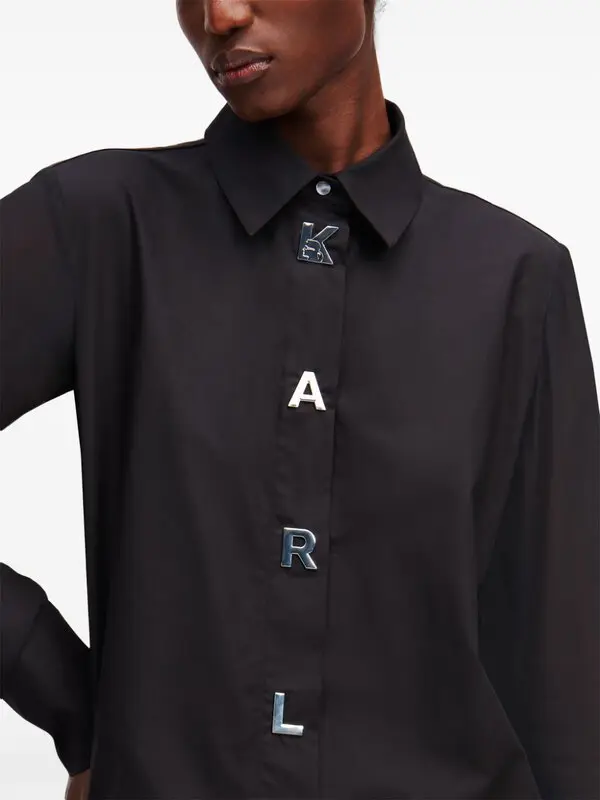 Karl Lagerfeld Signature Letter Shirt