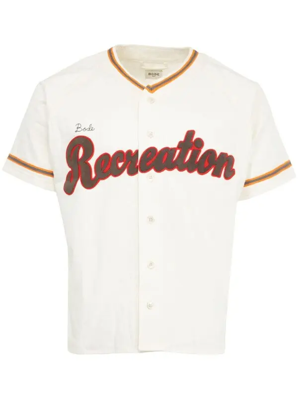 BODE Baseball Shirt - White