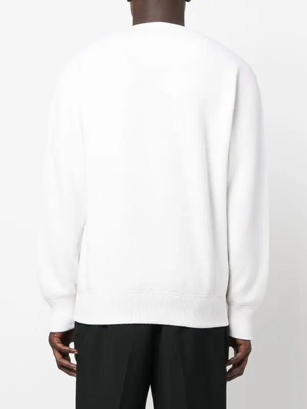 Prada Logo-appliqué Sweater