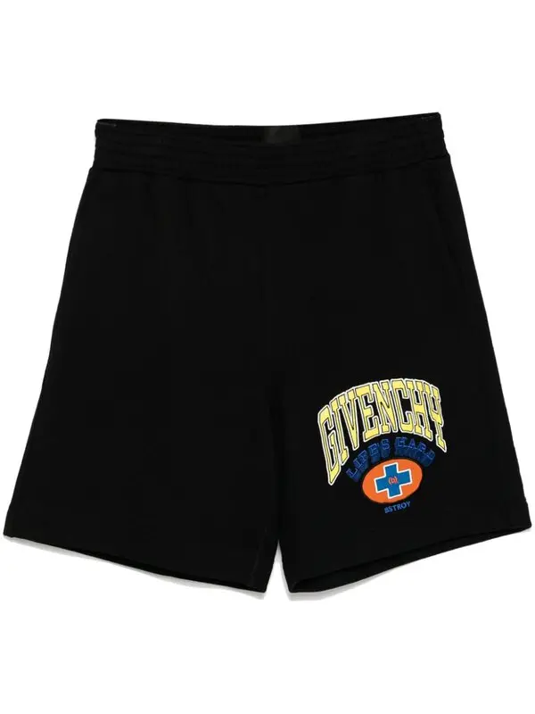 Givenchy Logo-embroidered Shorts