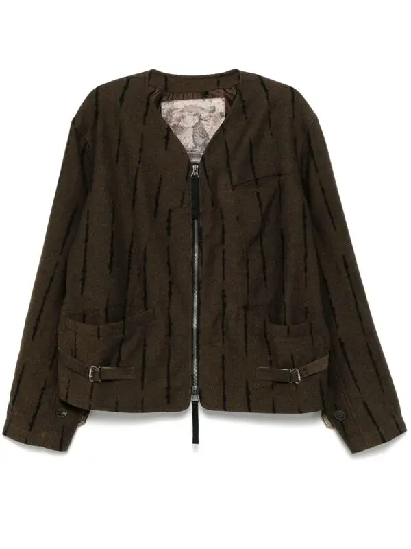 ZIGGY CHEN Twill Weave Jacket