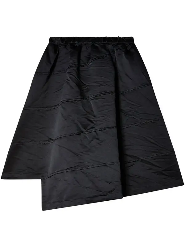 BLACK COMME DES GARÇONS Asymmetric Mini Skirt
