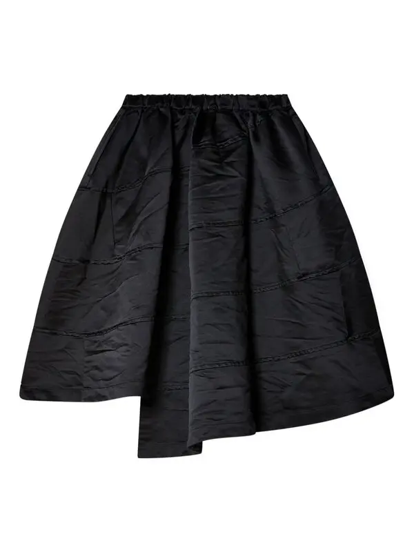 BLACK COMME DES GARÇONS Asymmetric Mini Skirt