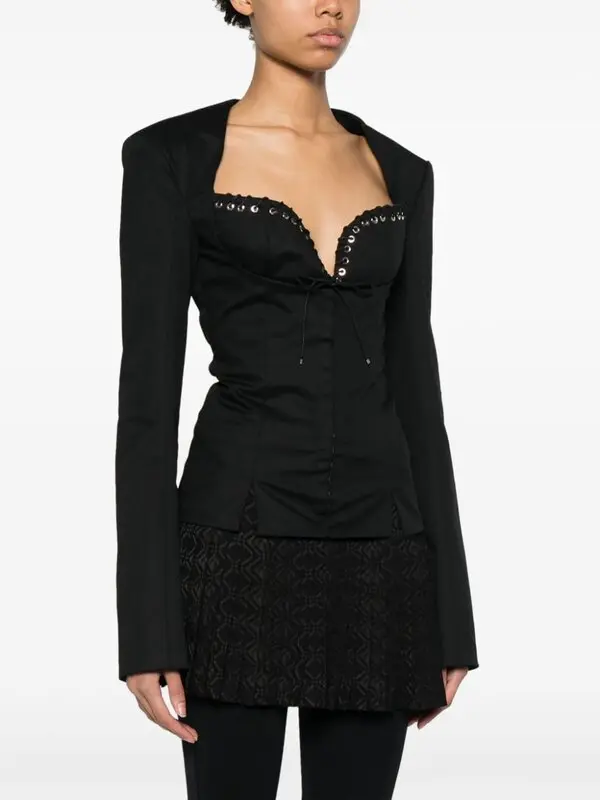 LUDOVIC DE SAINT SERNIN Rebecca Jacket - Black