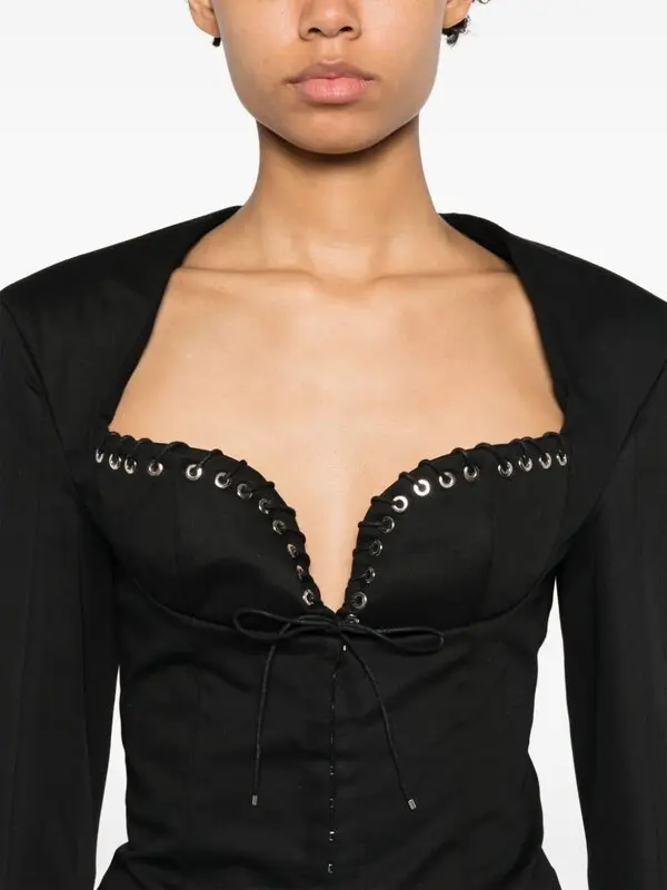 LUDOVIC DE SAINT SERNIN Rebecca Jacket - Black