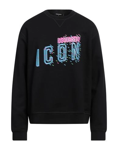 Dsquared2 Sweatshirt Size Cotton, Elastane - Black