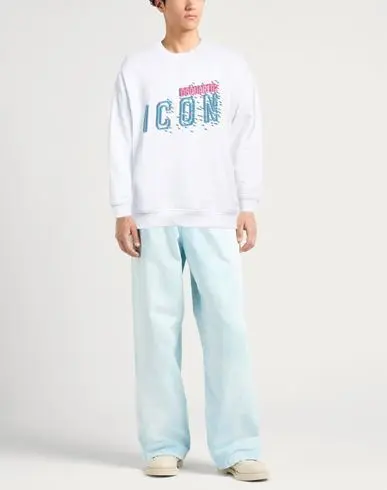 Dsquared2 Sweatshirt Size Cotton, Elastane - White