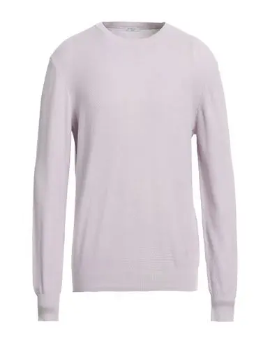 Boglioli Crewneck Pullover In Cotton - Purple