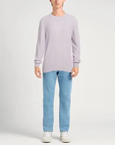 Boglioli Crewneck Pullover In Cotton - Purple