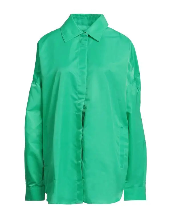 THE FRANKIE SHOP Polyester Overshirt - Light Green