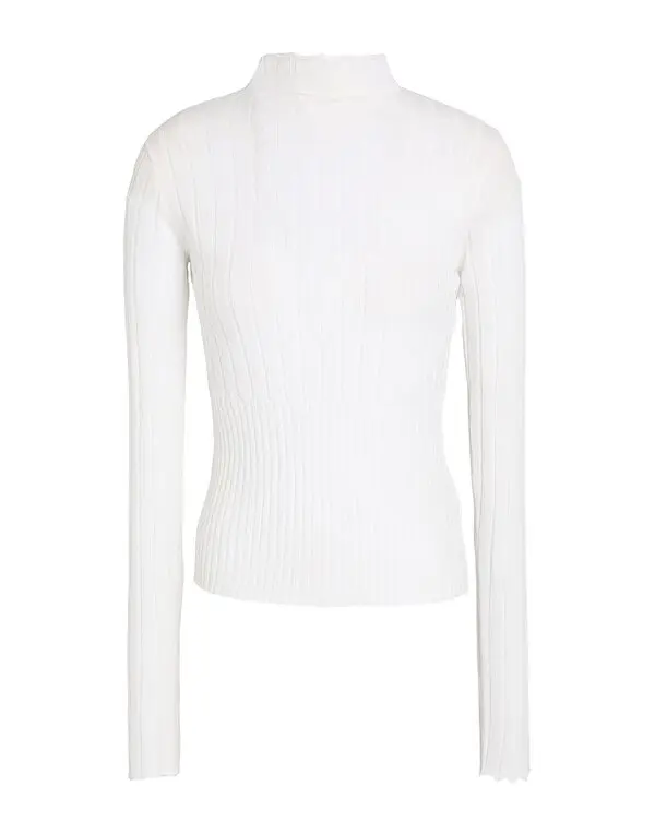 Max & Co. Ribbed Mock Neck Long Sleeve Sweater