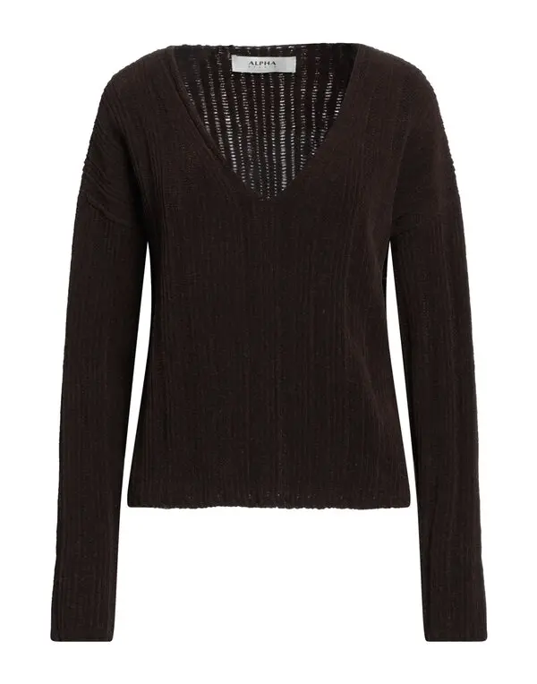 Alpha Studio Bouclé Knit Sweater