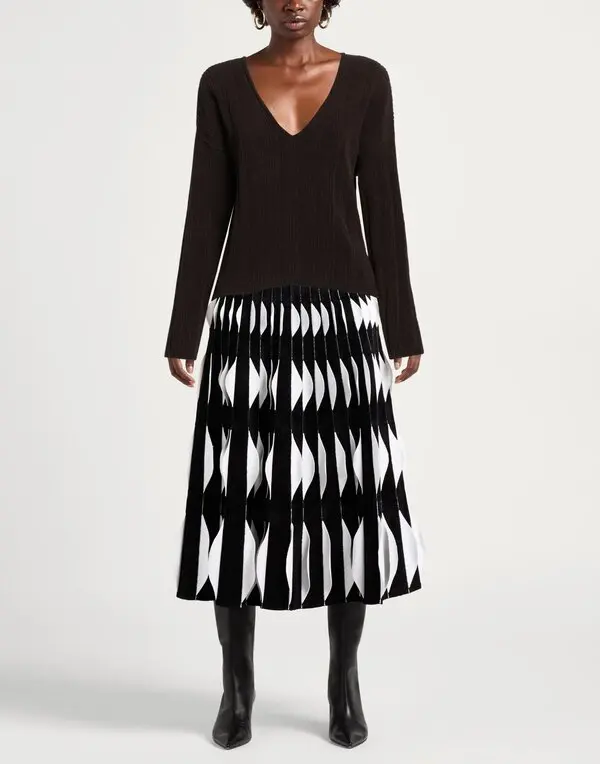 Alpha Studio Bouclé Knit Sweater
