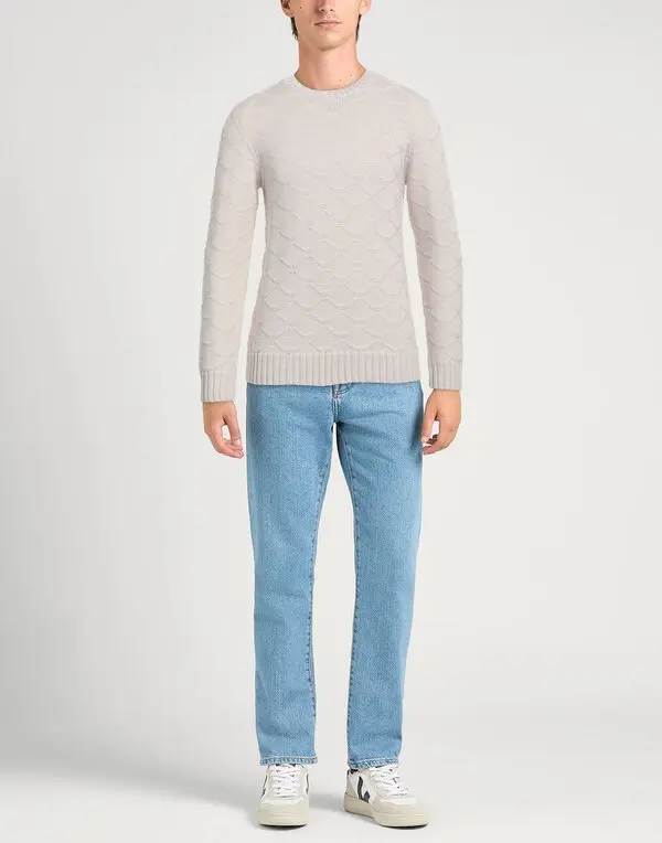 Alpha Studio Merino Wool Crewneck Sweater