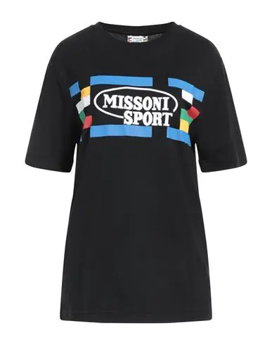 Missoni Printed Cotton T-shirt - Black