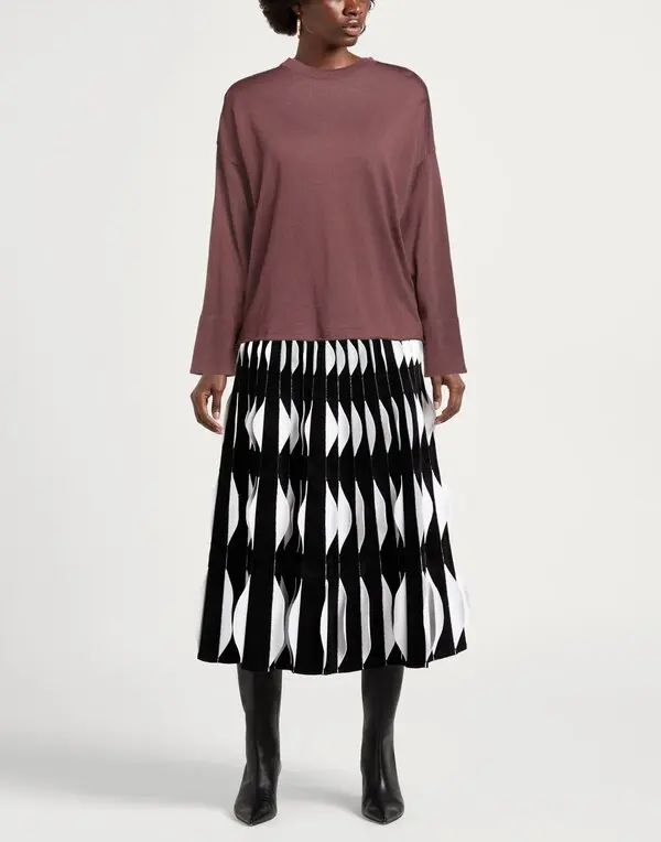 Alpha Studio Knitted Crewneck Sweater