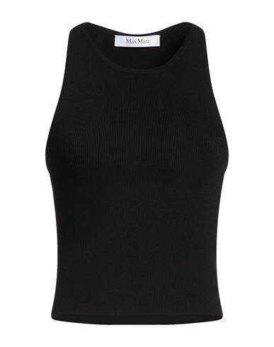 Max Mara Top Size Viscose, Polyester - Black