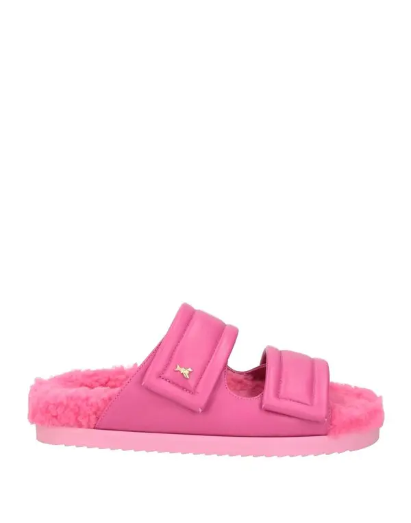 Patrizia Pepe Leather Sandals - Pink