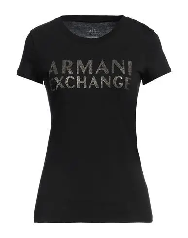 Armani Exchange T-shirt Size Cotton - Black