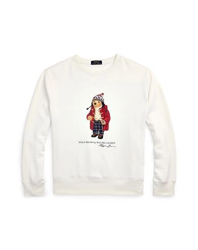 Polo Ralph Lauren Graphic Print Crewneck Sweatshirt - Ivory
