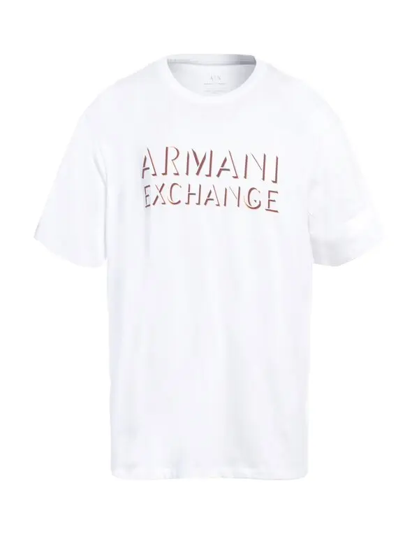 Armani Exchange T-shirt Size Cotton - White