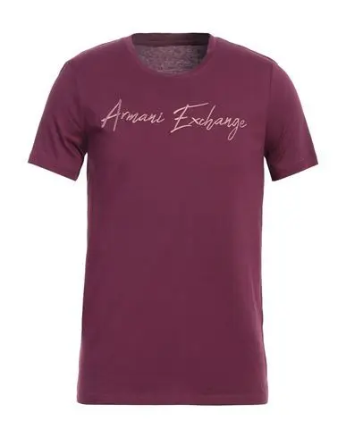 Armani Exchange T-shirt Size Cotton - Purple