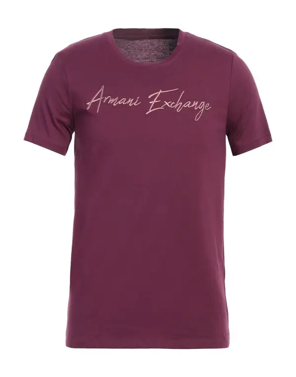 Armani Exchange T-shirt Size Cotton - Purple