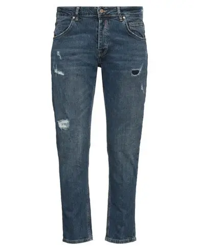 Brian Dales Skinny Fit Jeans With Distressed Detailing