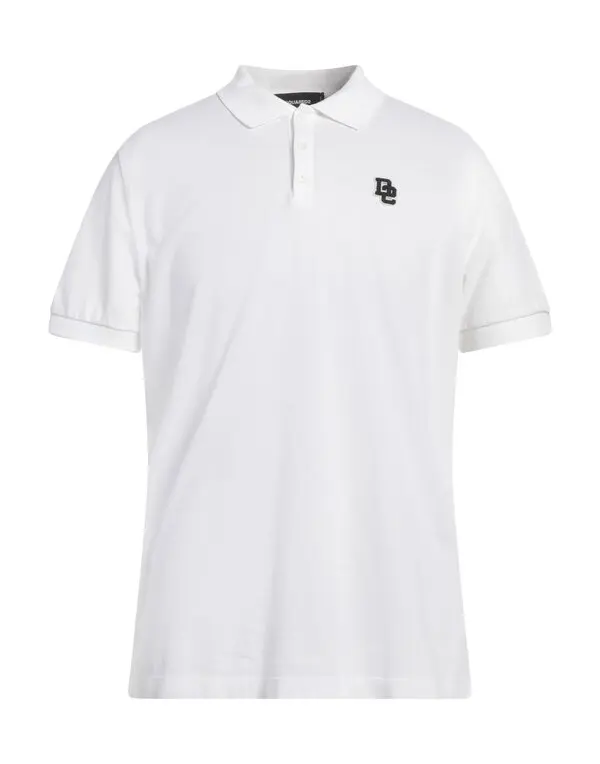 Dsquared2 Polo Shirt Size Cotton - White
