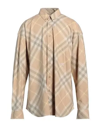 Burberry Shirt Size Cotton - Beige