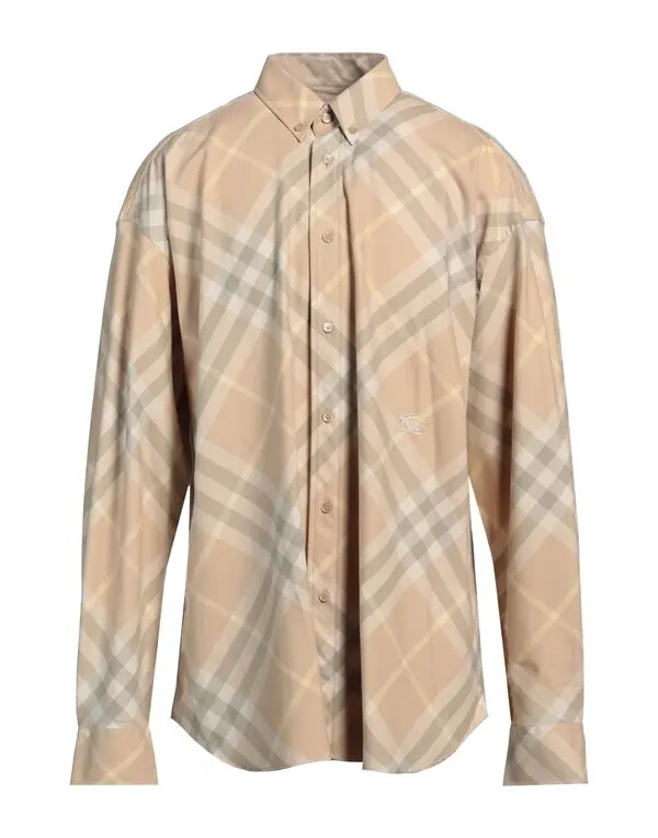 Burberry Shirt Size Cotton - Beige
